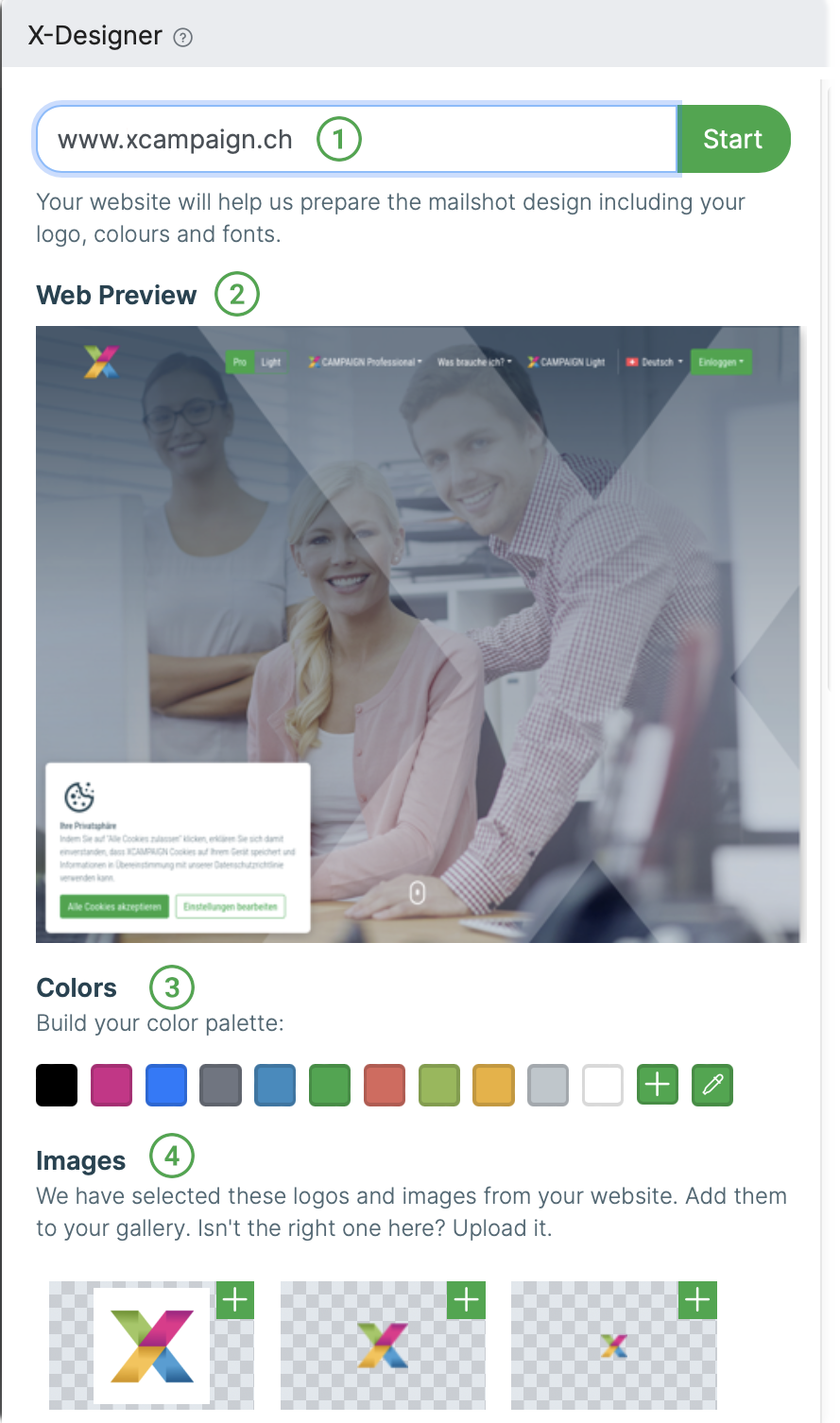 XCAMPAIGN Light Online Help